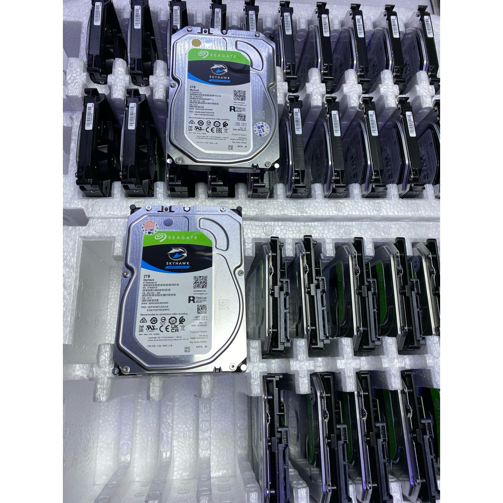 今日新鮮到貨 Seagate 監控鷹 SkyHawk 2TB 3.5吋 監控硬碟 ST2000VX015 二手測試良品 | 蝦皮購物