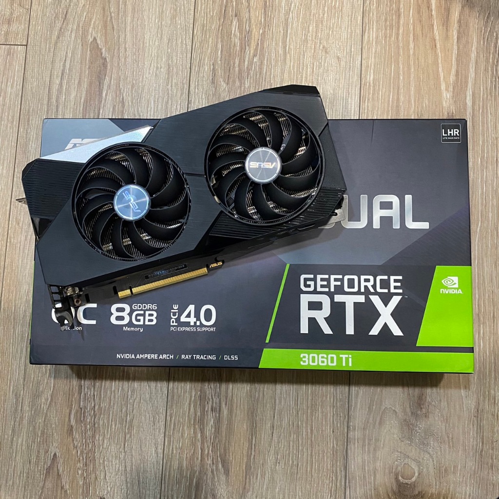 華碩 DUAL-RTX3060TI-O8G-V2 RTX 3060TI 8G 遊戲顯示卡 | 蝦皮購物