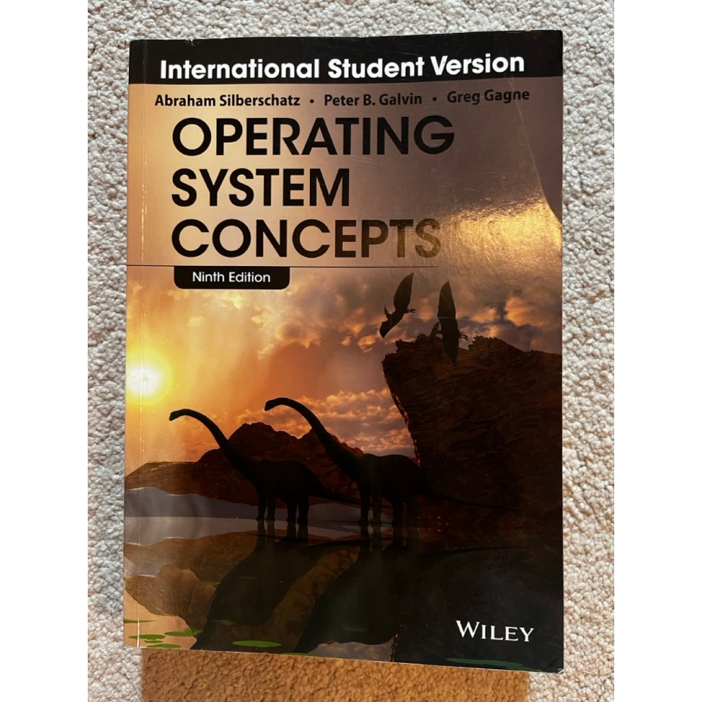 Operating system concepts ninth edition 作業系統 / 第九版（9成新） | 蝦皮購物