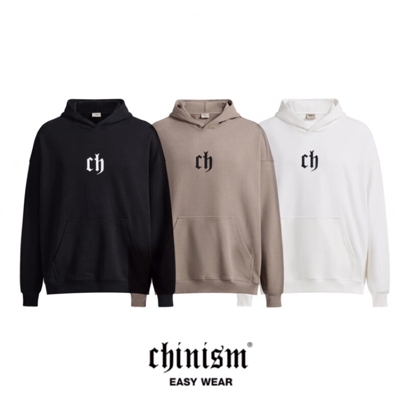 『GBSS』CHINISM CH厚磅LOGO連帽T | 蝦皮購物