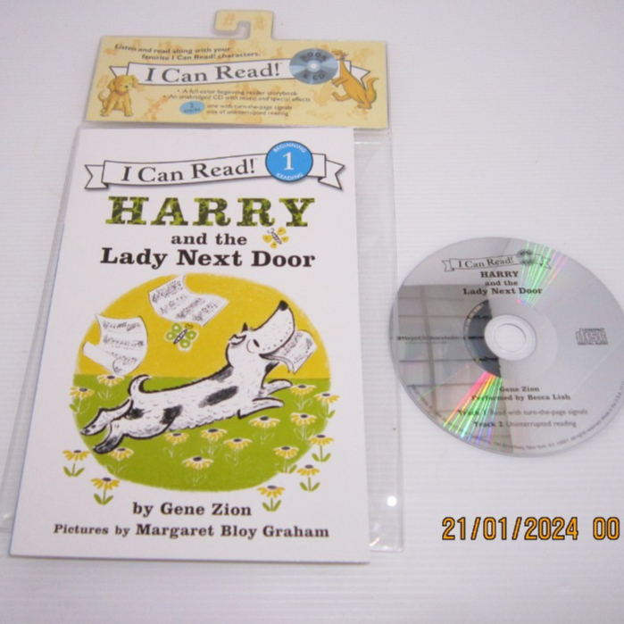「二手書」(附CD) I Can Read 1 Harry and the Lady Next Door 英文讀本 | 蝦皮購物