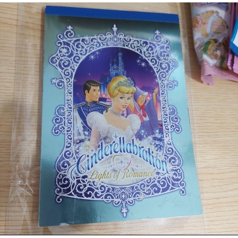 迪士尼公主仙履奇緣 灰姑娘便條本 附貼紙 仙度瑞拉 | 蝦皮購物