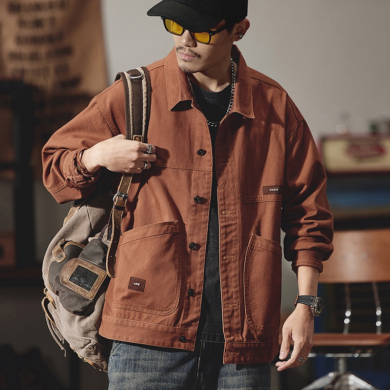 大尺碼【M~7XL】歐美潮流水洗牛仔外套 外套 水洗 牛仔外套 外套 高質感 上衣 韓系男裝 素色 秋冬牛仔外套 216 | 蝦皮購物