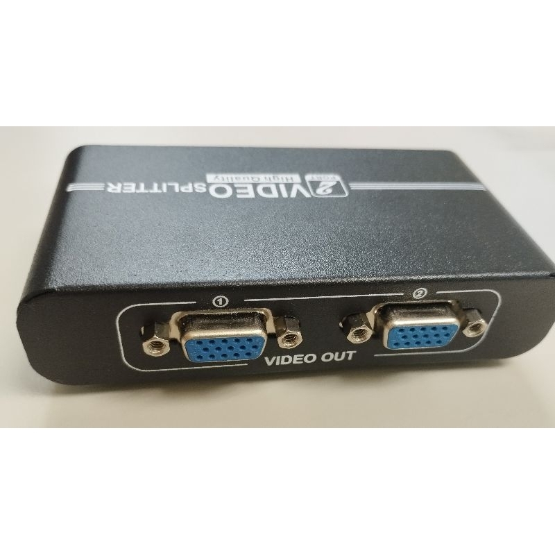 螢幕分接器/VGA分接器/2PORT SPLITTER | 蝦皮購物