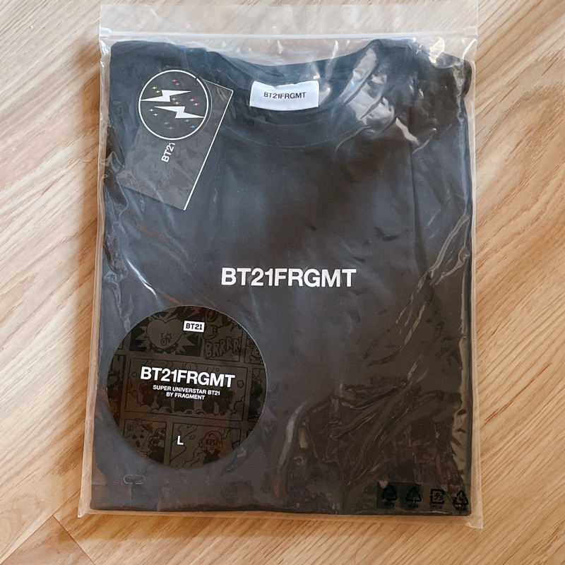 全新現貨 BT21 X FRAGMENT Cooky T恤 L size | 蝦皮購物