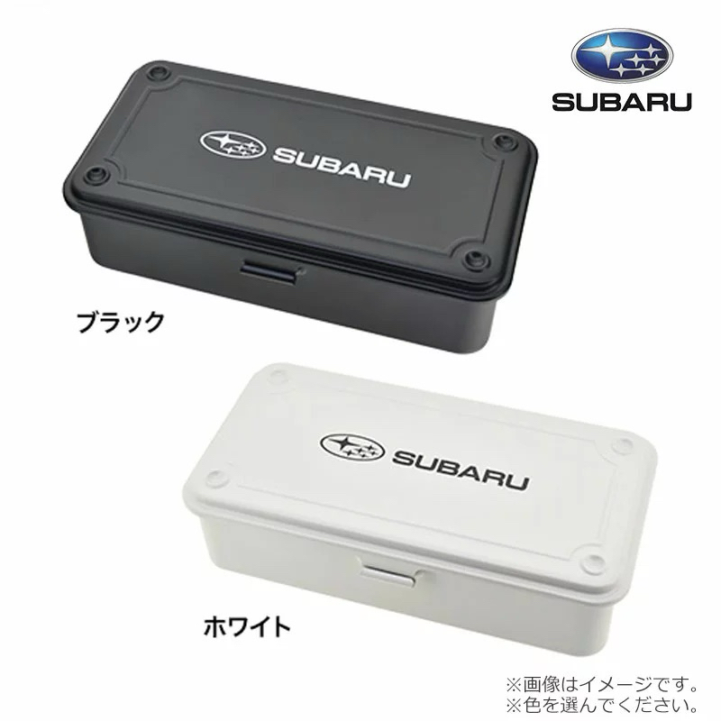 SUBARU 最新原廠商品 鋼製小型工具箱 鋼製儲物盒 小型置物盒 日規原廠周邊 日本進口 | 蝦皮購物