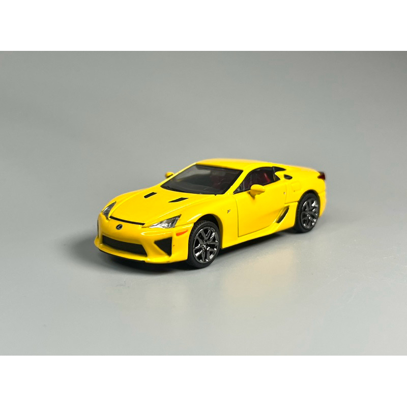 [HCP] 拆檢 DCT 1/64 Lexus LFA 模型車 1:64 跑車 雙門 黃色 免運 | 蝦皮購物