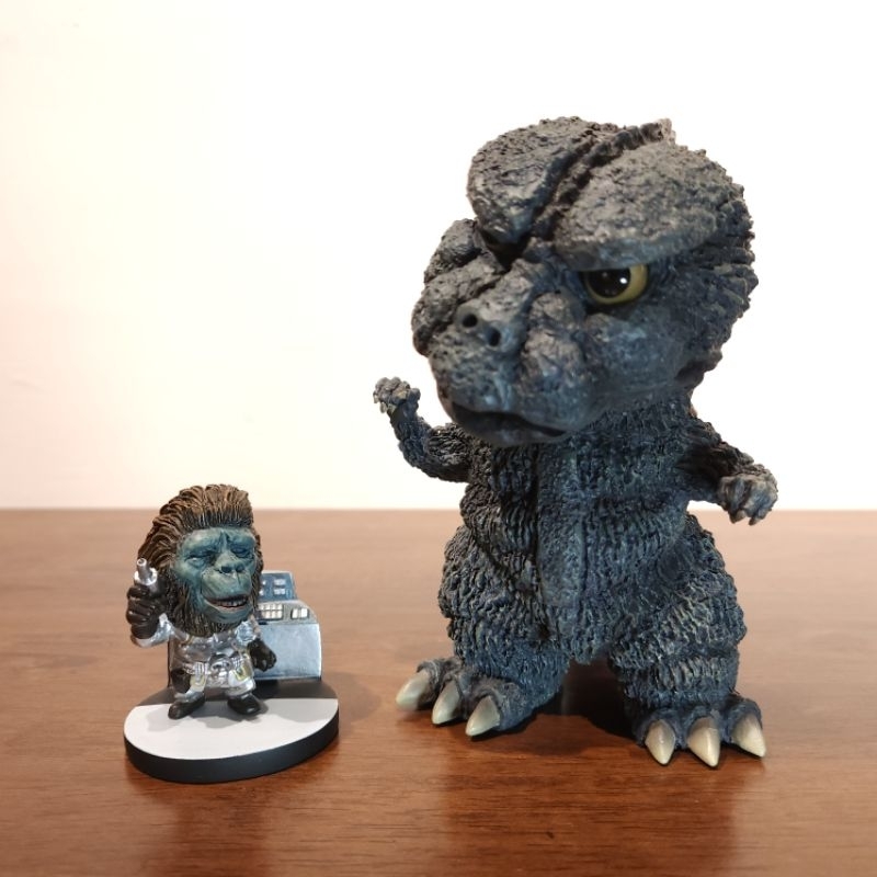 【怪獸天團】現貨 X-PLUS Q版 1974哥吉拉 少限版 | 蝦皮購物