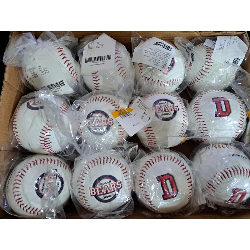 韓國職棒 KBO 斗山熊 正版 紀念球 LOGO球 可簽 啦啦隊 李承燁 WBC 世界12強 | 蝦皮購物