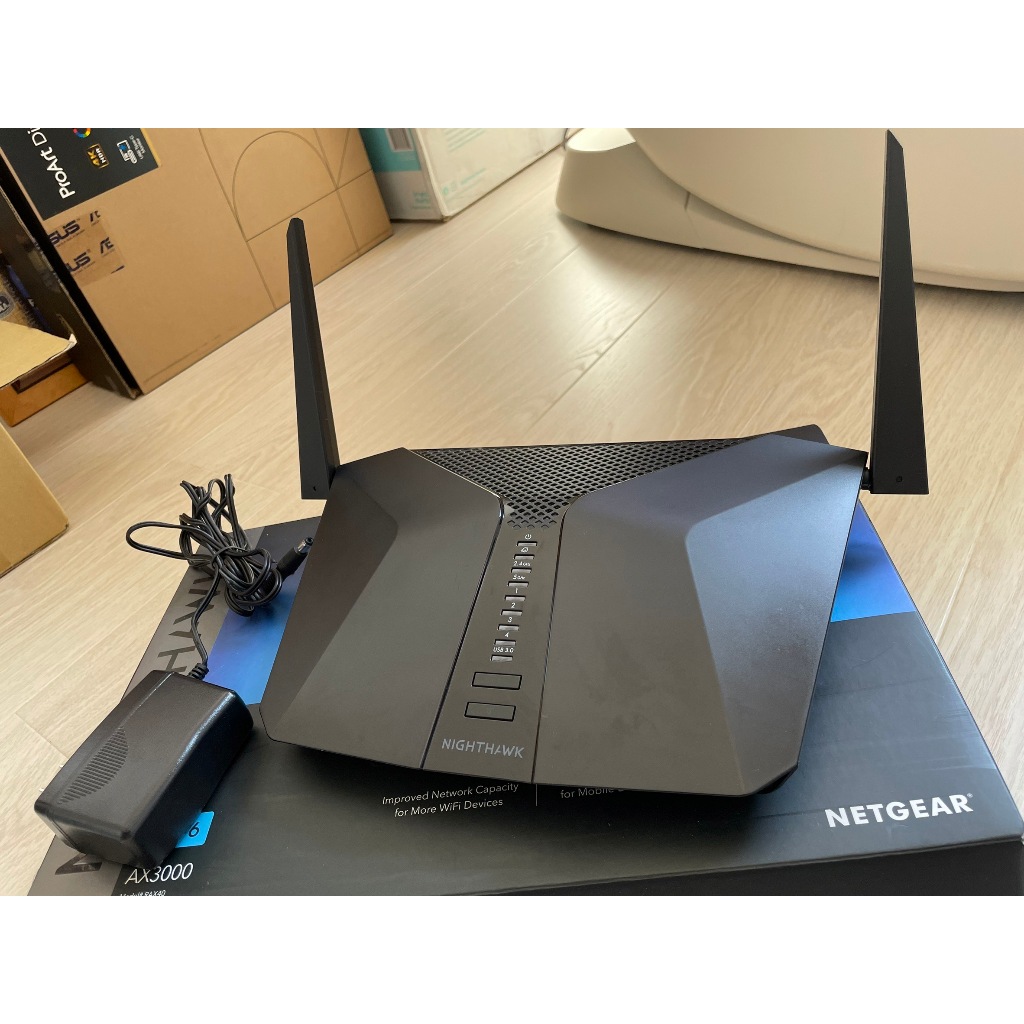 NETGEAR RAX40 AX3000 (夜鶯) 4串流 WiFi 6 智能路由器 | 蝦皮購物