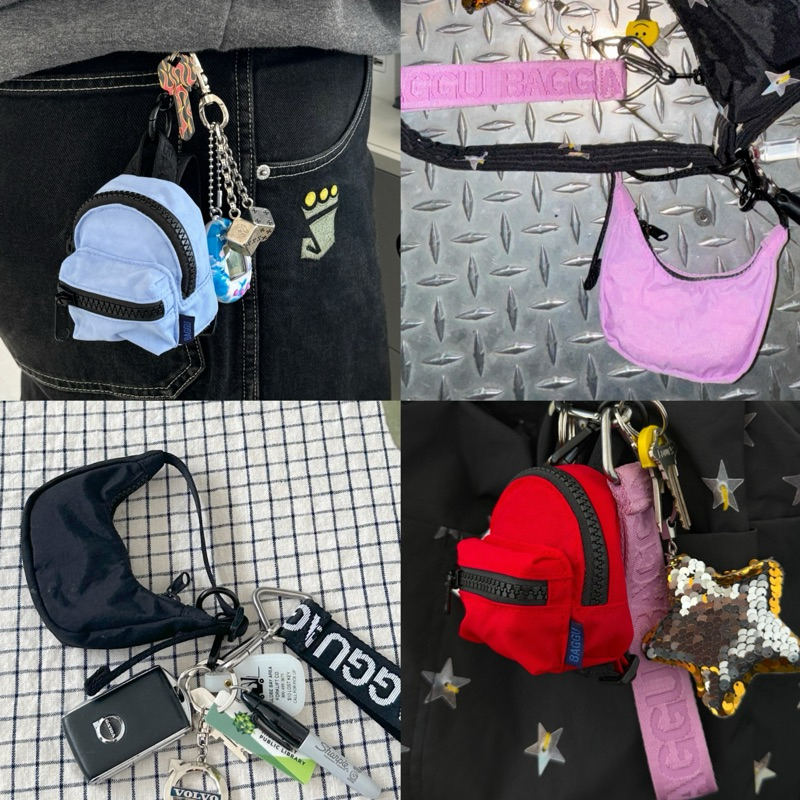 [Baggu] 少量現貨 keychain 鑰匙圈/ Bag charm 預購 | 蝦皮購物