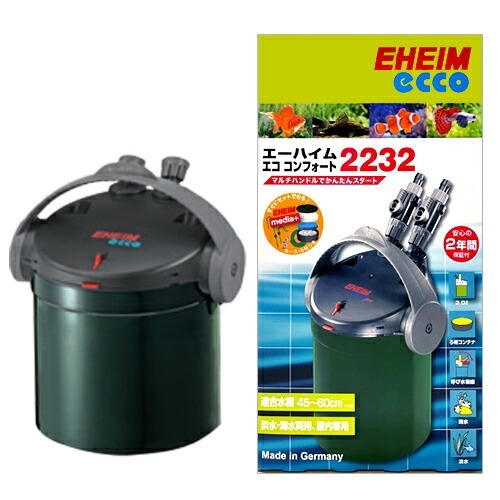 德國製造【慢慢魚】德國EHEIM 2232 2234 2236 ECCO PRO新易型機器人 含濾材 圓桶 | 蝦皮購物