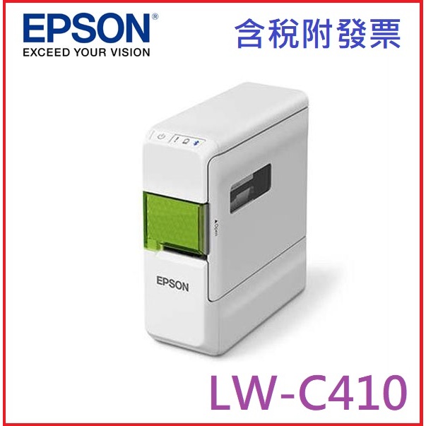 【MR3C】現貨 含稅附發票 EPSON 愛普生 LW-C410 C410 文創風家用 藍芽 手寫 標籤機 | 蝦皮購物