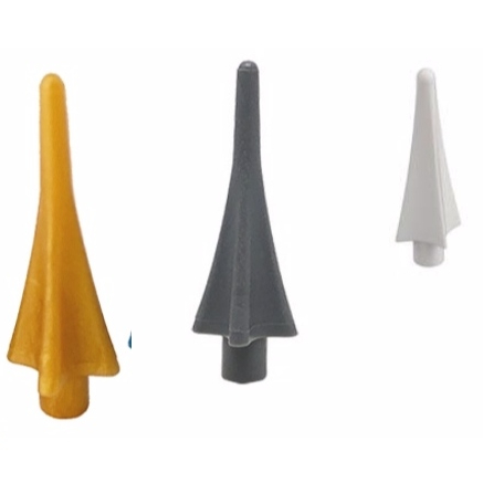 正版LEGO 武器Z1-3 矛尖 黑 珍 珠金色 白 帶翼 小樹 6135009 24482 零件 | 蝦皮購物