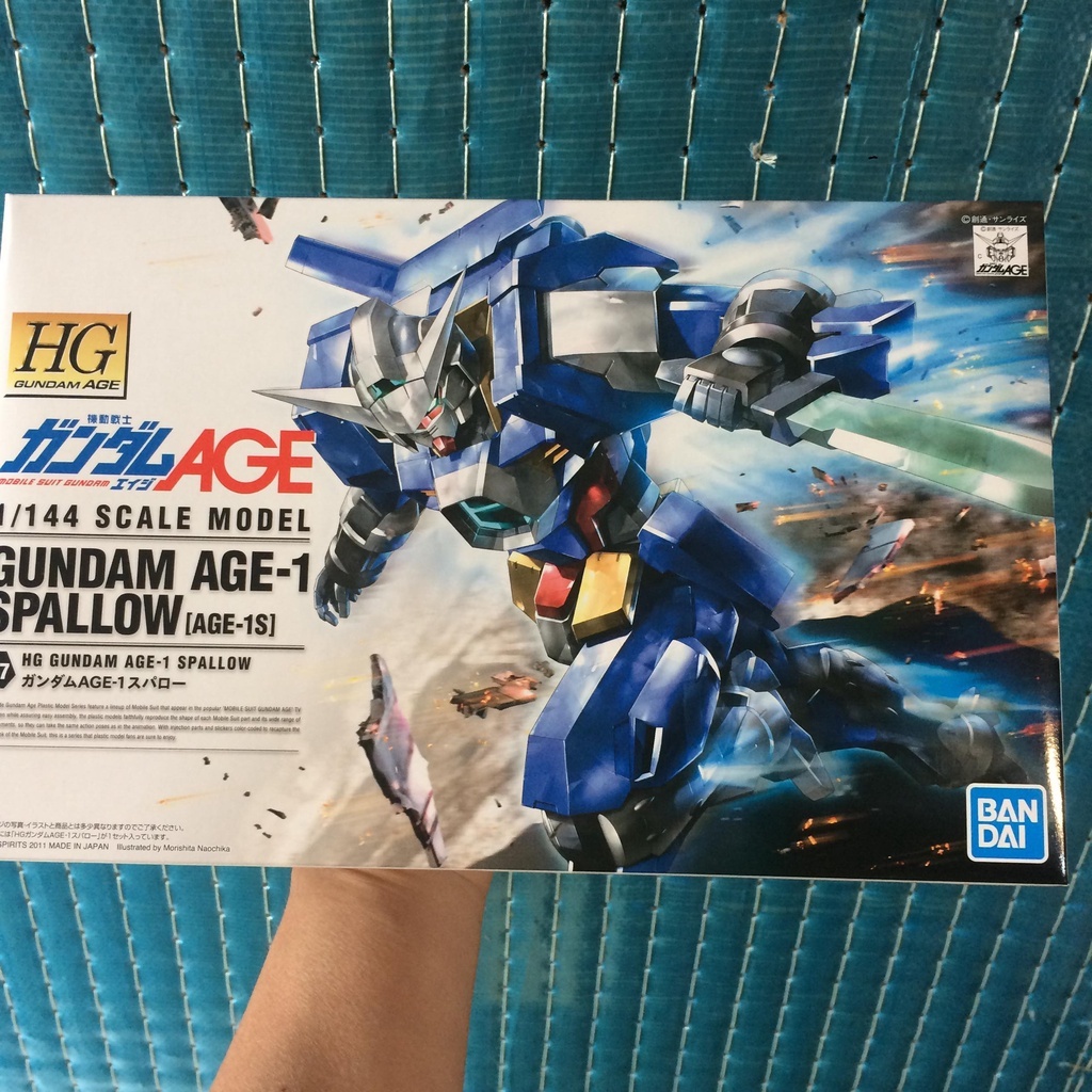 44現貨 HG AGE SPALLOW 飛燕型 鋼彈 忍者 GUNDAM AGE 1/144 | 蝦皮購物