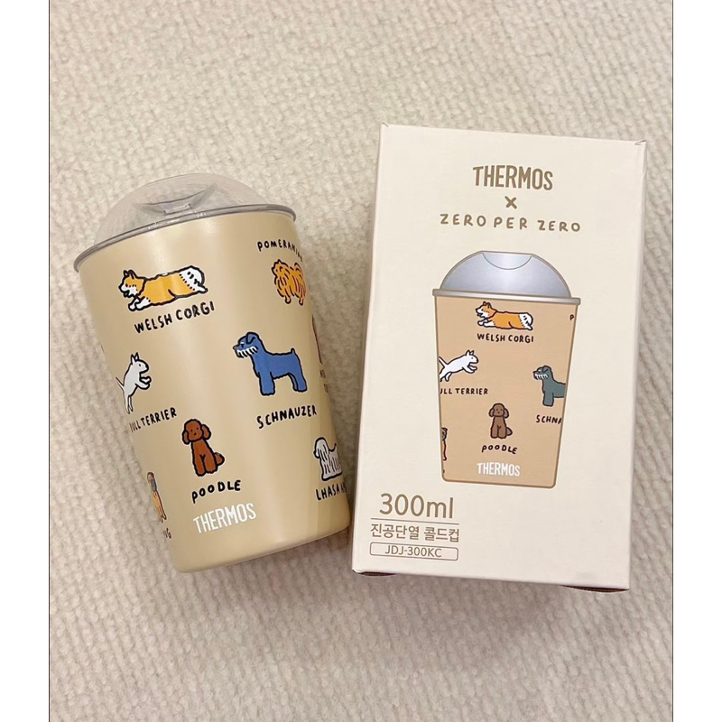 THERMOS x ZERO PER ZERO聯名保溫杯 環保杯 不銹鋼杯｜韓國文創 膳魔師保溫杯 狗狗保溫杯 | 蝦皮購物