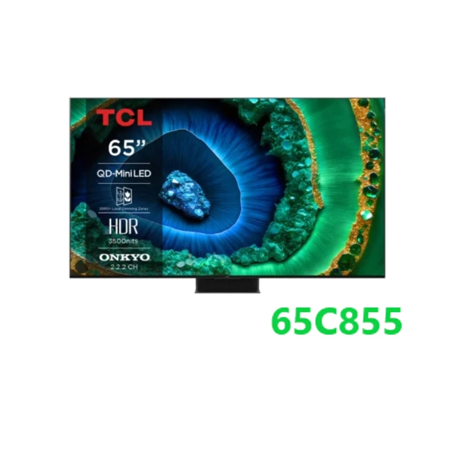優惠倒數中 驚喜價 65C855【TCL】65吋 C855 QD-Mini LED 極致電視 | 蝦皮購物