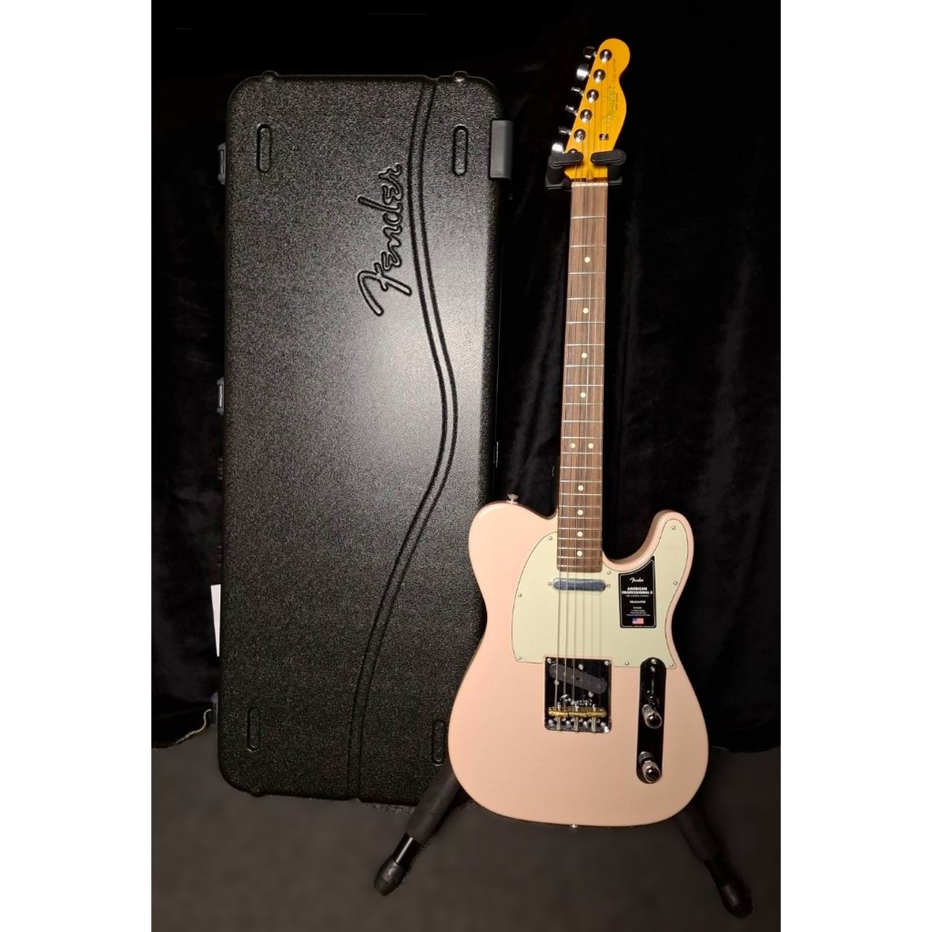 全新絕版限量色 Fender FSR American Professional II Tele /shell pink | 蝦皮購物