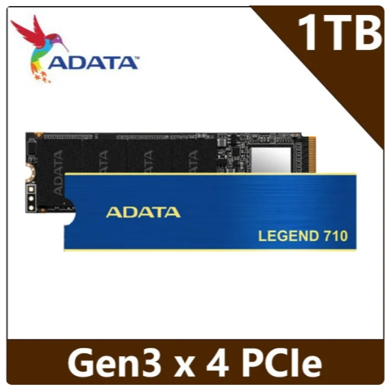 全新 ADATA 威剛LEGEND 710 1TB PCIe3.0 M.2 2280 SSD固態硬碟 | 蝦皮購物