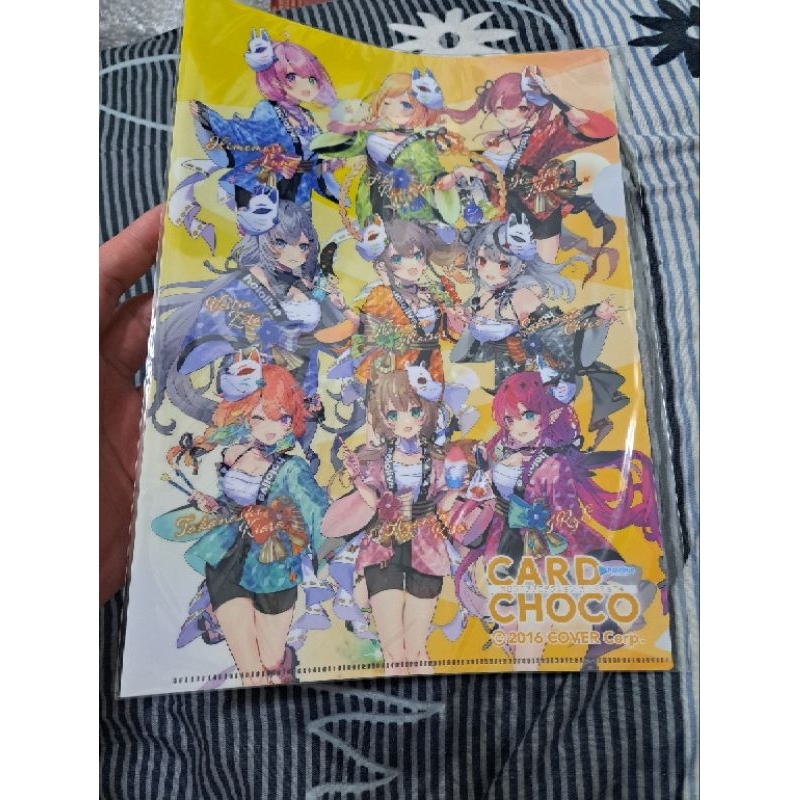 瑪琳 虎鯨 公主 夏色祭 AKI Zeta Kiara Irys Risu Hololive 資料夾 夏日 浴衣 特典 | 蝦皮購物