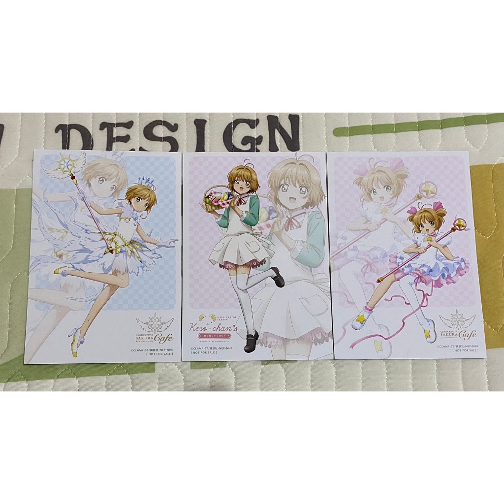 【現貨】日版《庫洛魔法使》DECOTTO x animate cafe 甜甜圈店特典－木之本櫻 小櫻 特典套組 | 蝦皮購物