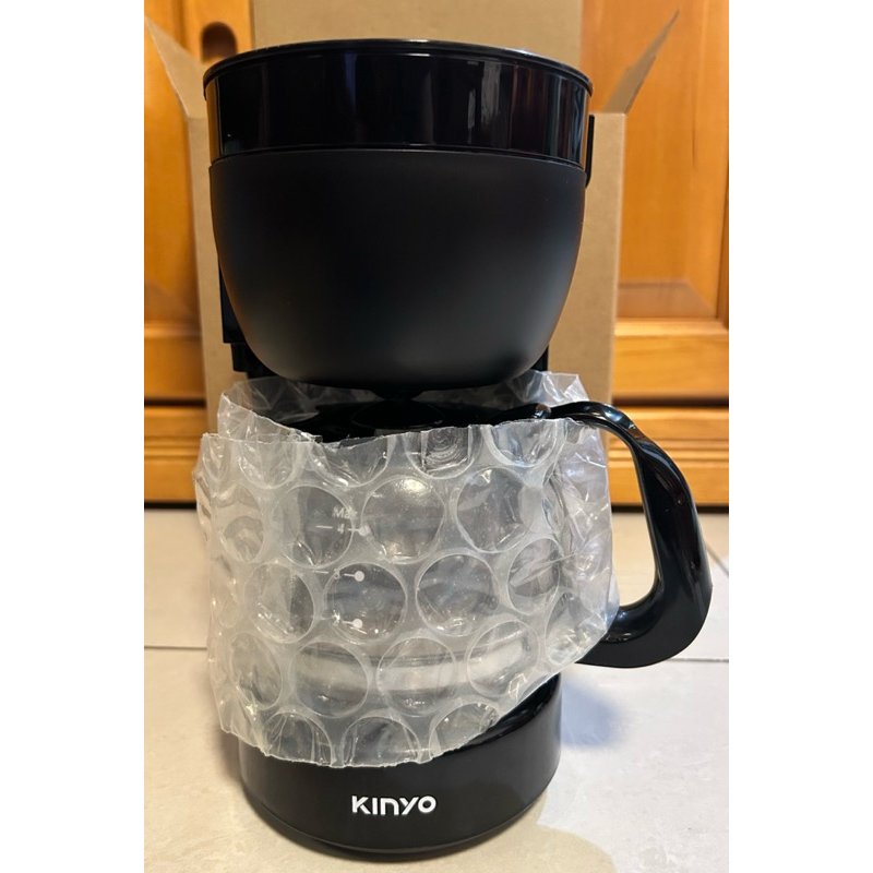 【KINYO】四杯滴漏式咖啡機(CMH-7530) 黑色 尾牙抽獎禮物 | 蝦皮購物