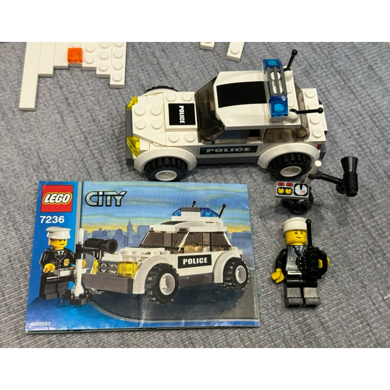 樂高 LEGO 7236 交通警察 警車 絕版 二手 | 蝦皮購物