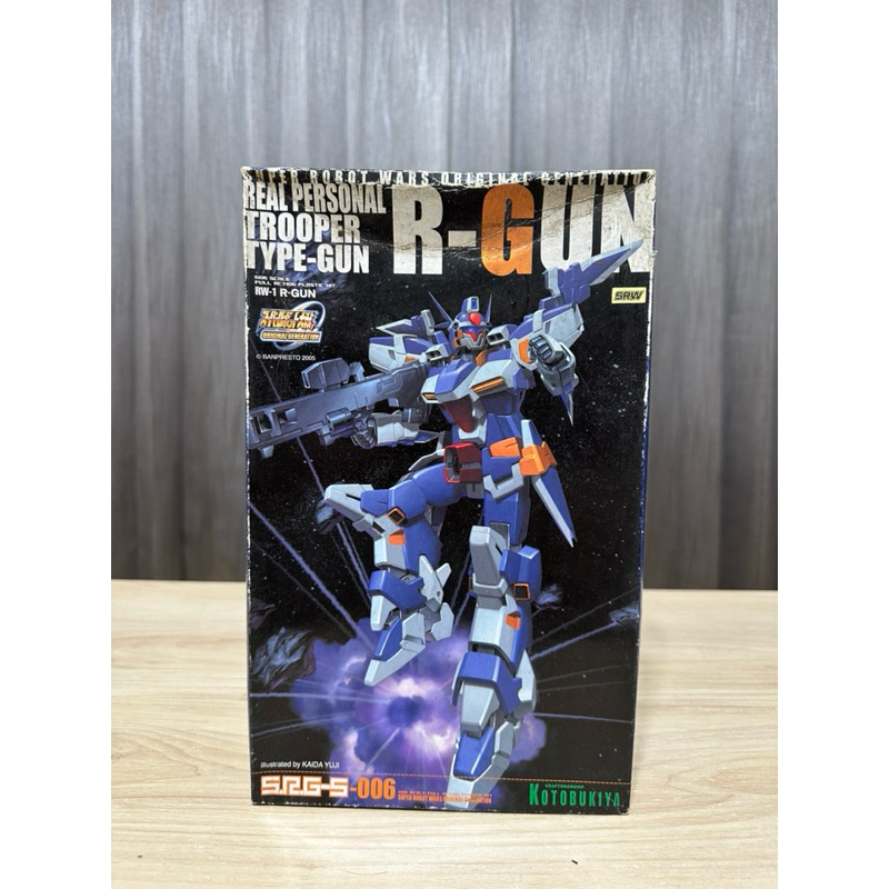 【小卡卡的收藏】壽屋 古鐵 機器人大戰 OG RW-1 R-GUN全新未組 盒況不優不介意者在下單 | 蝦皮購物