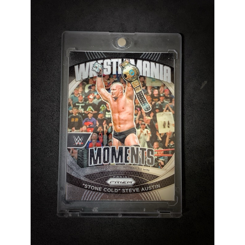 Stone Cold Steve Austin 冷石2024 Prizm Wrestlemania Moments | 蝦皮購物