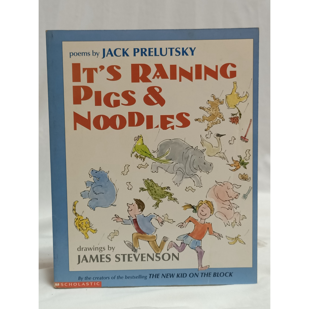 ＊謝啦二手書＊原文二手 小說 It's Raining Pigs and Noodles | 蝦皮購物