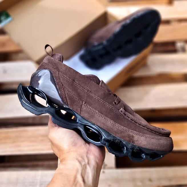 阿飛 現貨 MIZUNO SPORTSTYLE WAVE PROPHECY MOC 棕 限量 麂皮 正裝球鞋 | 蝦皮購物