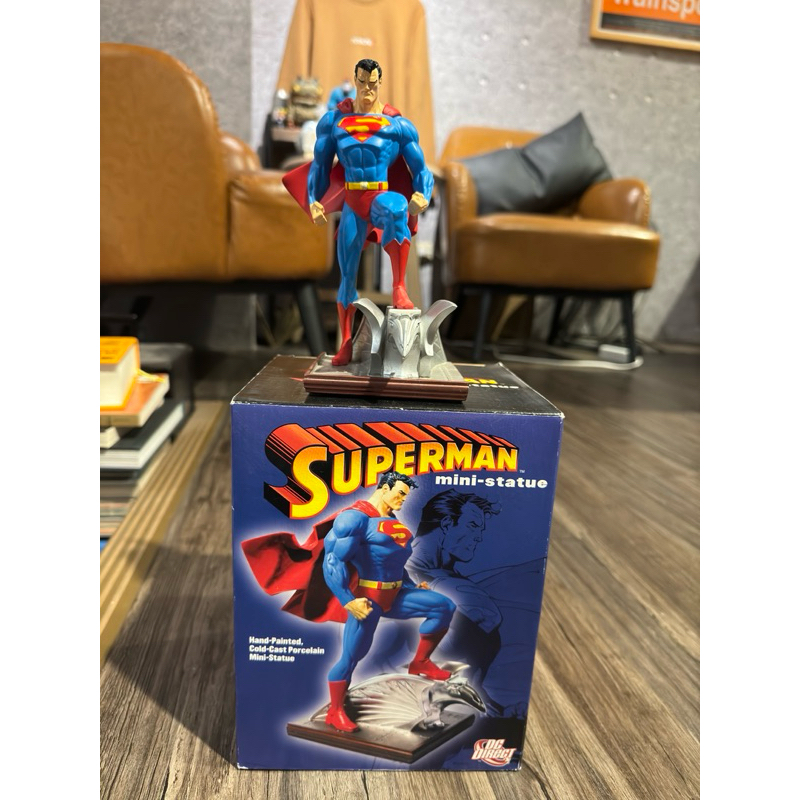 Dc Direct 絕版 Jim Lee 超人 6吋雕像 Superman Mini Statue 6 Inch | 蝦皮購物