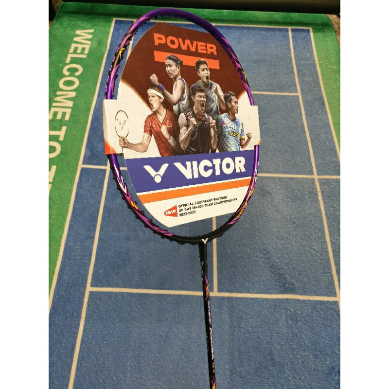 勝利VICTOR 龍牙平價版好上手攻擊型碳纖維球拍 突擊TK-RYUGA CLS 4U 耐高磅 附專屬拍袋及握把布 | 蝦皮購物