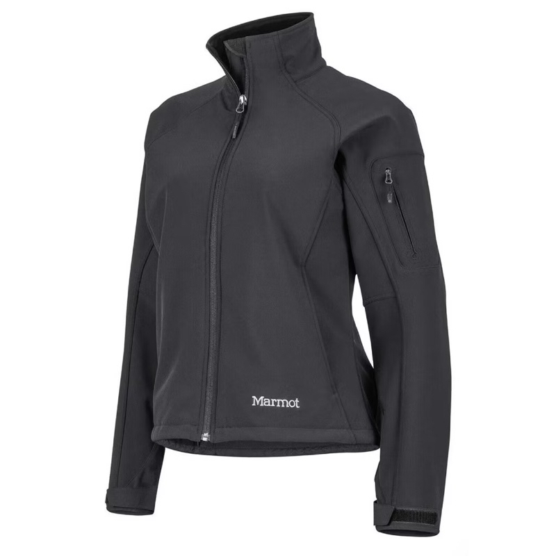 二手 土撥鼠 Marmot Gravity 多功能厚版軟殼外套 黑色 女 S號⚠️購買前務必閱讀商品詳情 | 蝦皮購物