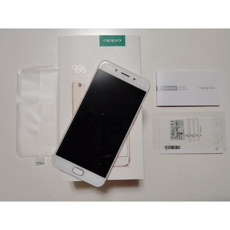 OPPO R9 s CPH1607 5.5吋 4G/ 64G 安卓6.0.1系統 八核心 智慧型手機 玫瑰金 新耳機 | 蝦皮購物