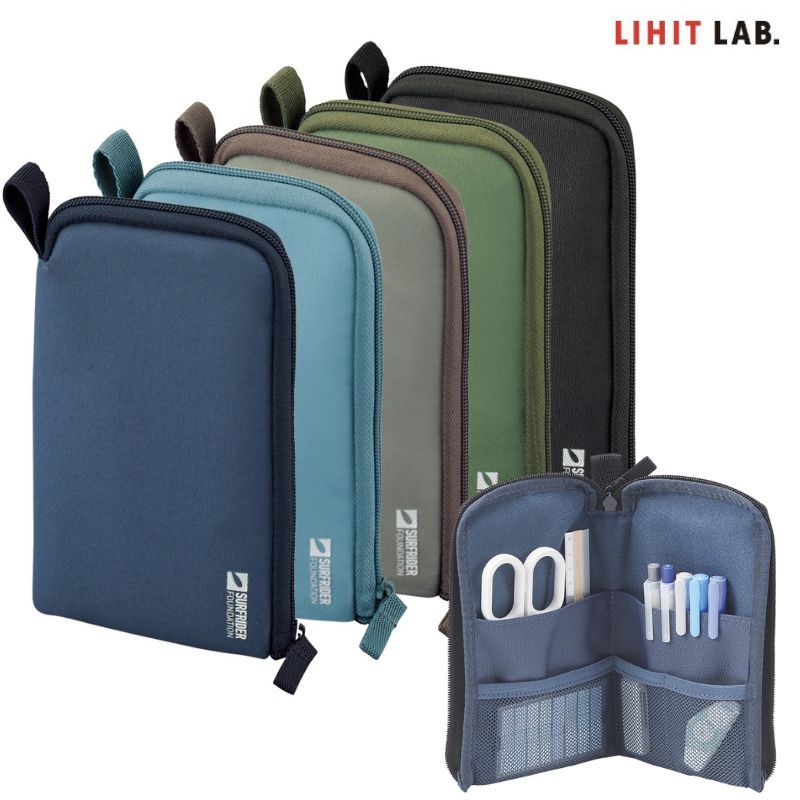 【現貨-日本LIHIT LAB.】L型 立式筆袋 鉛筆盒 SFJ×LIHIT 餐具收納袋 | 蝦皮購物