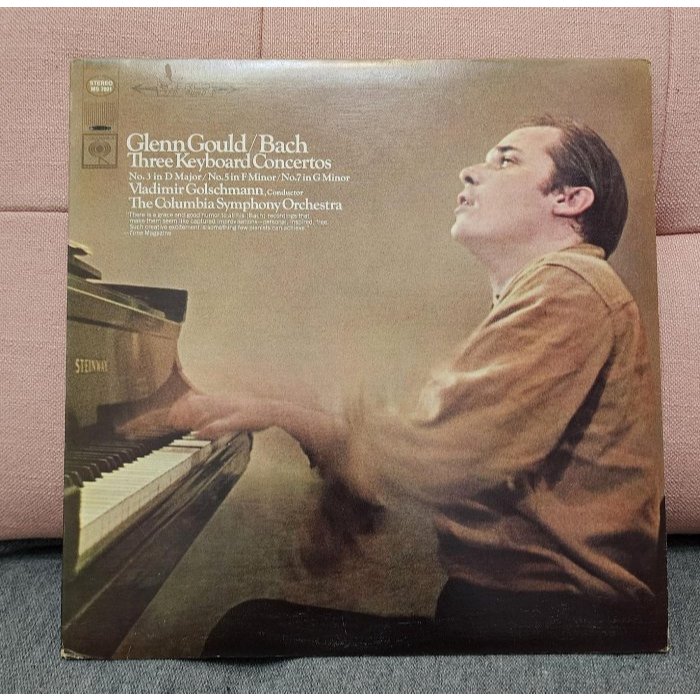BACH THREE KEYBOARD CONCERTOS GLENN GOULD CBS 加拿大版 | 蝦皮購物