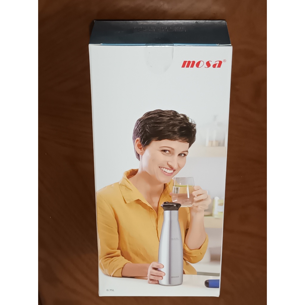[全新未拆]Mosa Soda Splash 魔泡瓶 不鏽鋼氣泡瓶 0.75L 送一盒氣彈 | 蝦皮購物