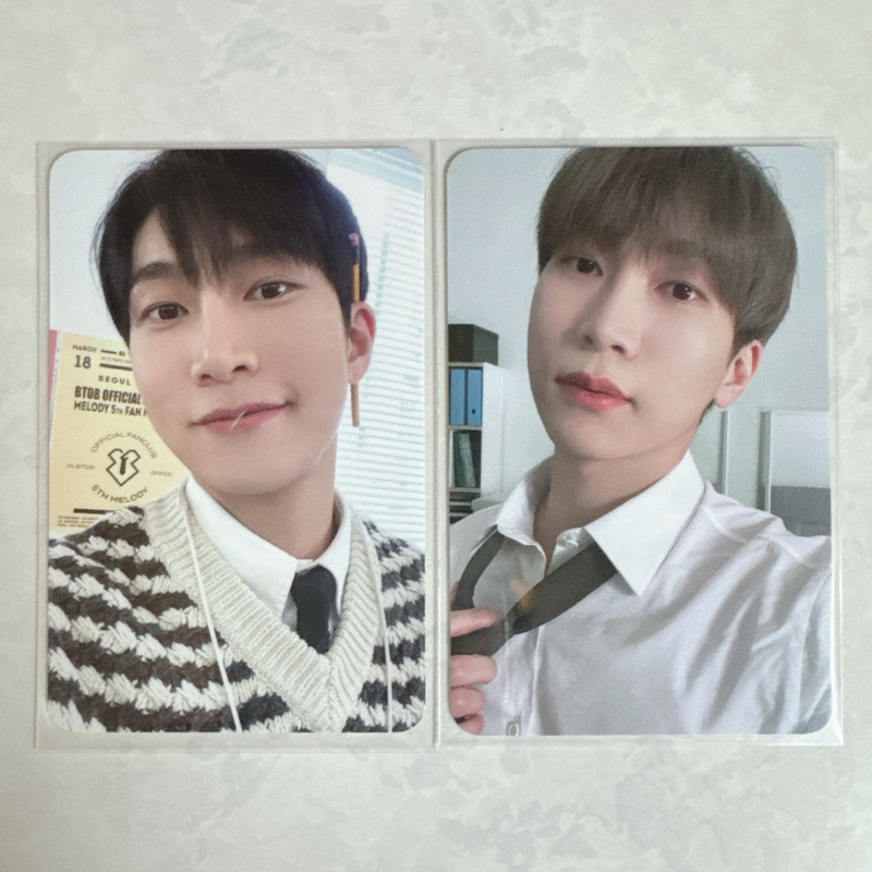 BTOB 徐恩光 五期 FM 小卡 melody company seminar | 蝦皮購物