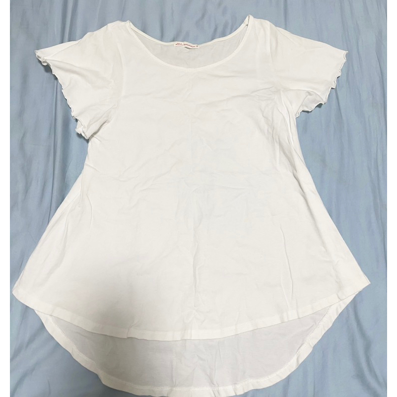 lativ孕婦裝白色棉 T（M) | 蝦皮購物