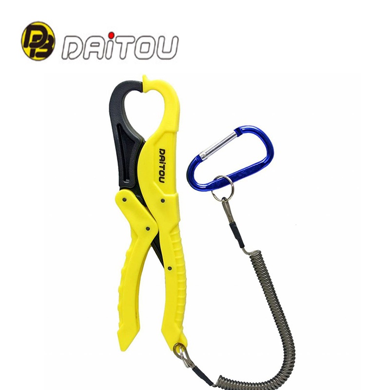 【世界釣具】DAITOU No.1386 Light Fish Grip 魚夾 控魚器 夾魚器 掉落不會下沉 | 蝦皮購物