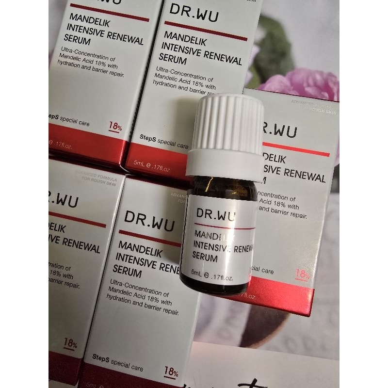 DR.WU達爾膚杏仁酸亮白煥膚精華18% 5ml | 蝦皮購物