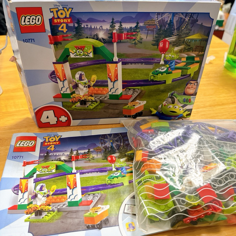 二手 樂高 lego 10771 玩具總動員4 巴斯 三眼怪 嘉年華雲霄飛 | 蝦皮購物