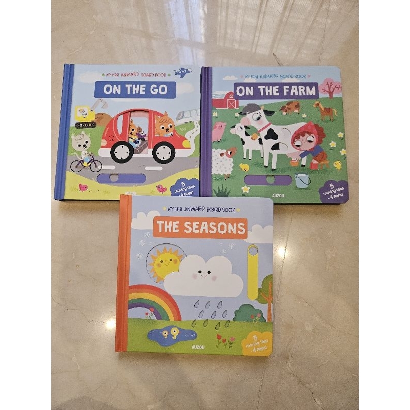 My First Animated Board Book 童書 操作書 | 蝦皮購物