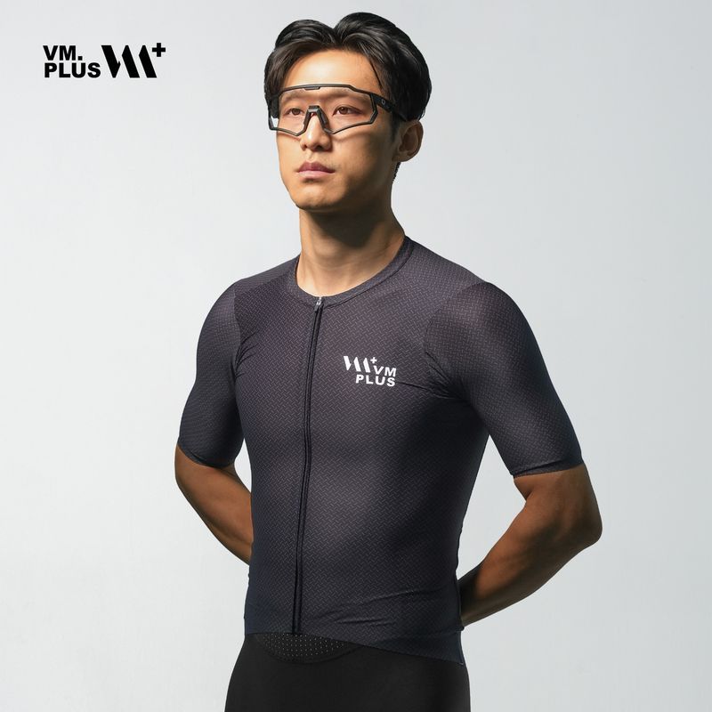【VM.Plus】VM+簡約短上衣-黑 短車衣 男女共款 自行車車衣 騎行服 | 蝦皮購物