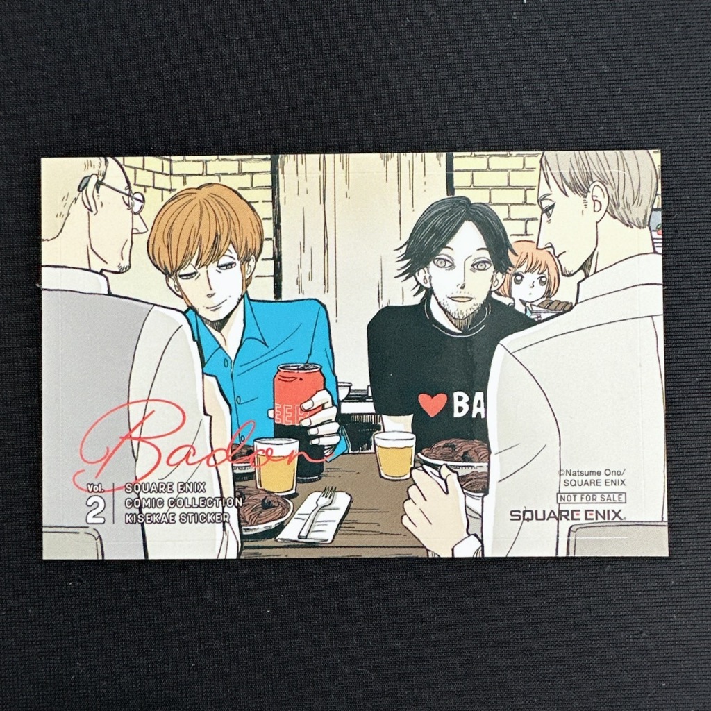 日本 BADON 天堂菸館 小野夏芽 貼紙 特典 限定絕版 收藏 animate 行李箱貼 封口貼 | 蝦皮購物