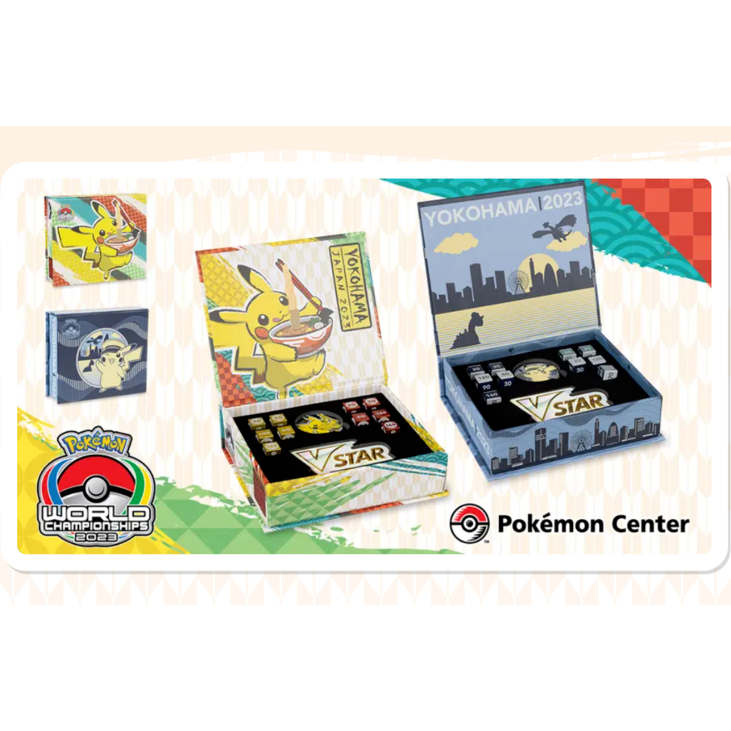 【波加曼小舖】寶可夢卡牌 PTCG WCS 2023 橫濱世界賽 傷害指示物 拉麵皮卡丘 大賽限定 已絕版 | 蝦皮購物