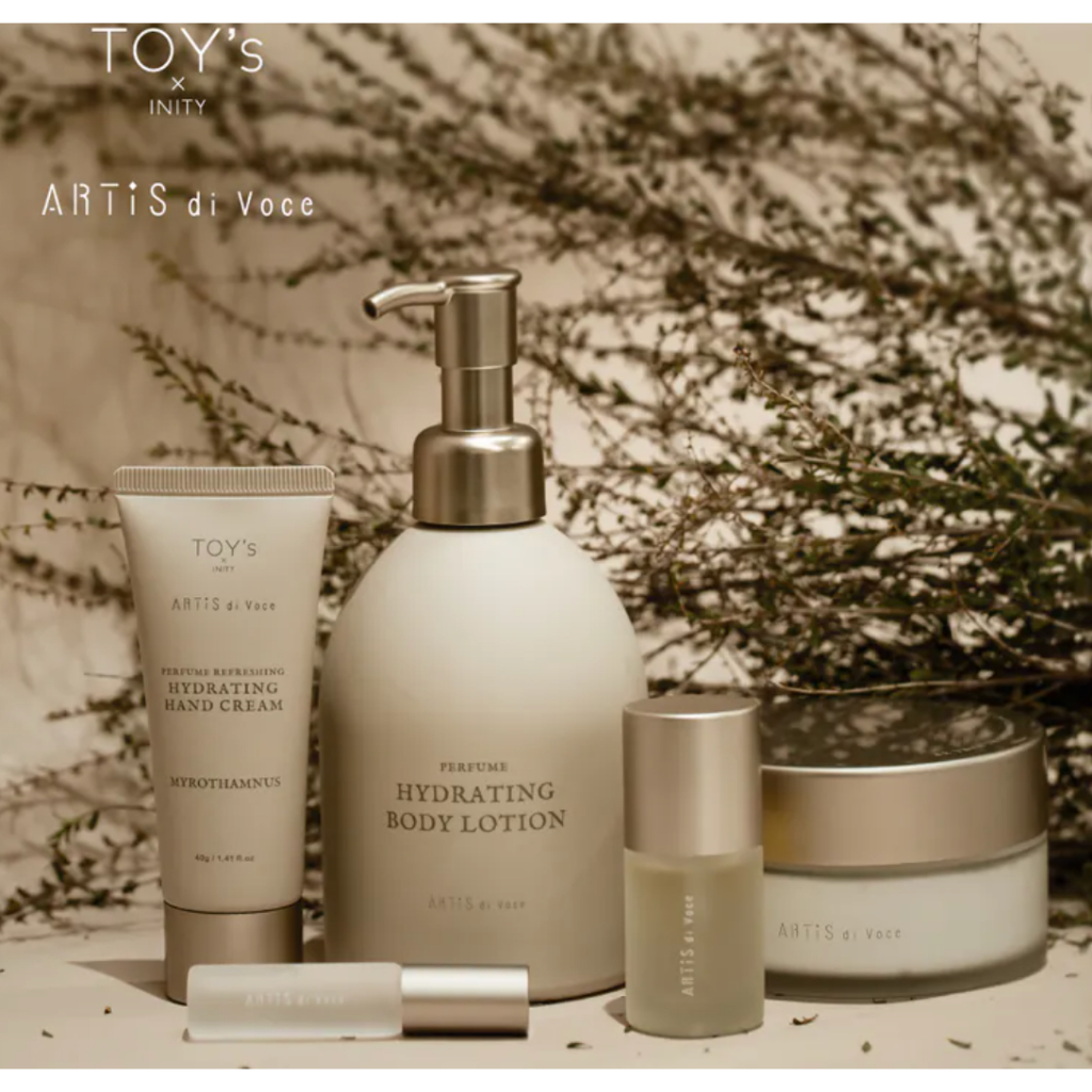 現貨 日本聯名INITY 護手霜 指緣油 香氛保濕 六道木 蜜羅木 ARTiS x TOY's 佛手柑雪松木、檀香木 | 蝦皮購物