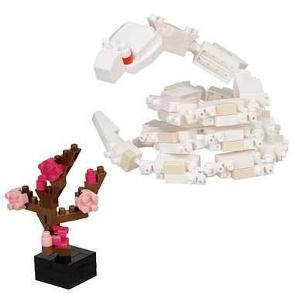 NanoBlock 迷你積木 - NBC_389 白蛇 | 蝦皮購物
