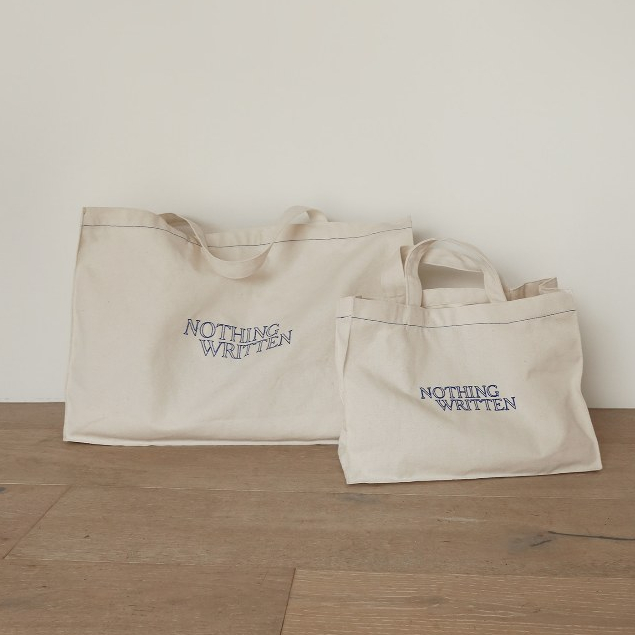 3／4 出貨｜韓國 nothing written Tote Bag 帆布袋 托特包 | 蝦皮購物